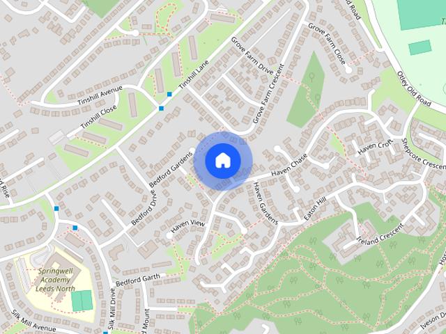 Bedford Gardens, Leeds, West Yorkshire, UK, LS16