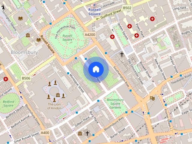 Bedford Place, Bloomsbury, WC1B