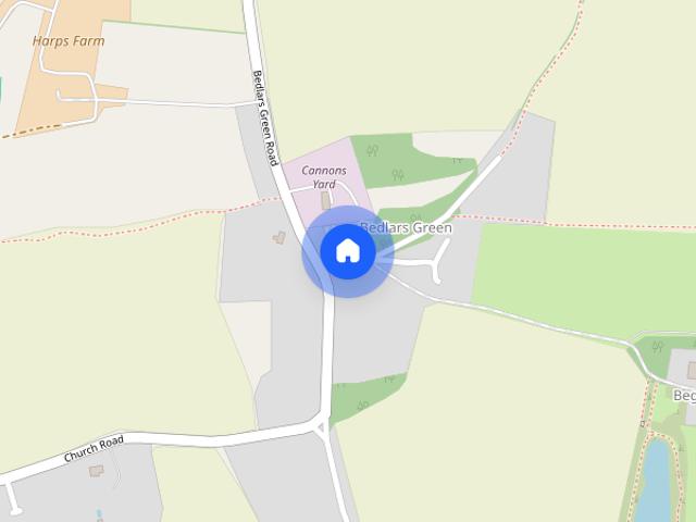 Bedlars Green, Great Hallingbury, Bishop's Stortford, Essex, CM22