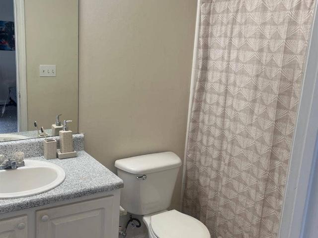 Bedroom and bathroom available