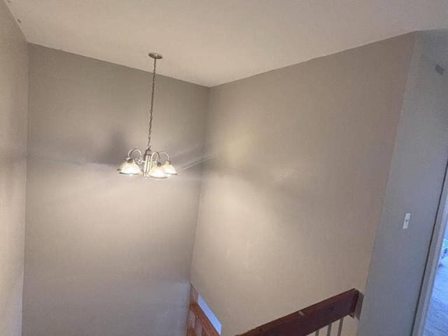 Bedroom in townhome