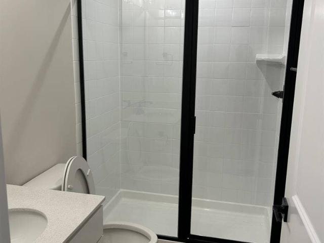 Bedroom with a shared bathroom