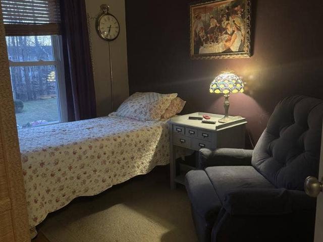Bedroom with shared bath