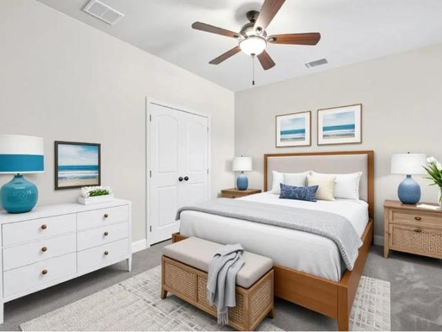 Bedroom with private bathroom