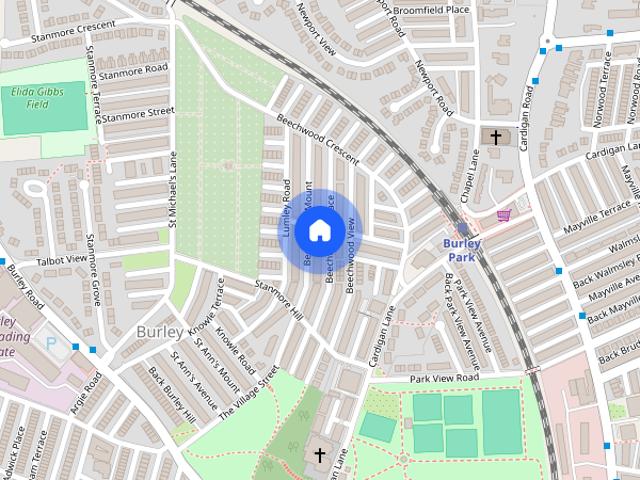 Bedroom 1, Beechwood Terrace, Burley, Leeds, LS4 2NG