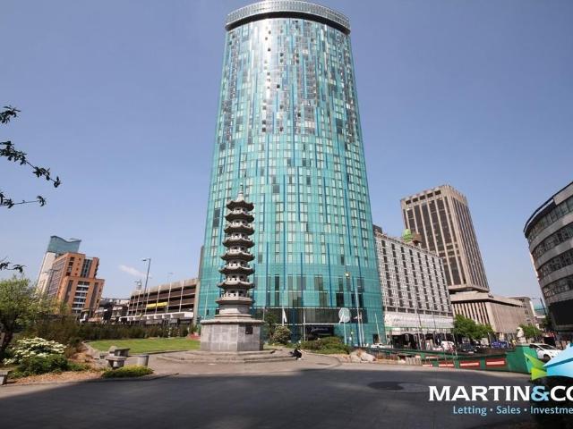 Beetham Tower, Holloway Circus. 2 bed apartment to rent £1,150 pcm £265 pw