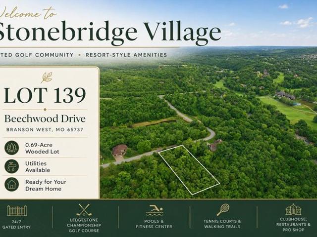 Beechwood Dr Lot 139, Branson west, MO 65737