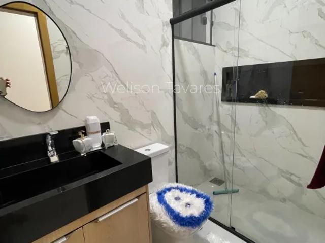 Belíssima casa à venda, jardim maria inês, ap de goiânia. 3 quartos, 3 suítes, área gourmet + piscin