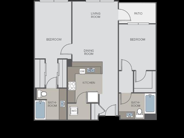 Belcarra 2 Bedroom Apartment for Rent at 10688 Ne 10th St, Bellevue, WA 98004 Downtown Bellevue