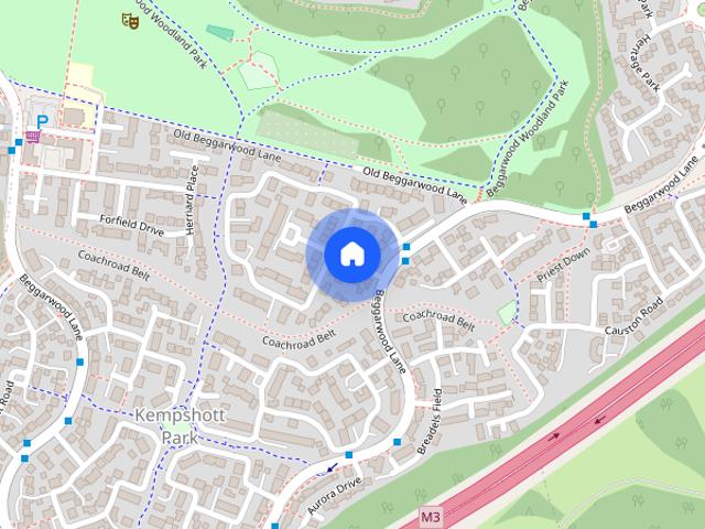 Belfry Square, Beggarwood, Basingstoke, RG22