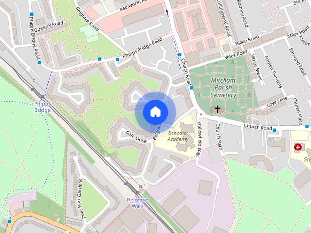 Belgrave Walk, Mitcham, London, CR4