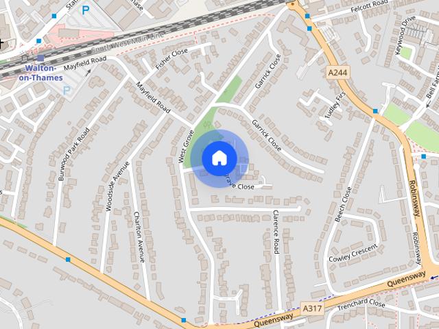 Belgrave Close, Walton On Thames, KT12