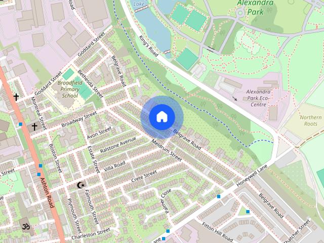 Belgrave Road, Oldham, Greater Manchester, OL8