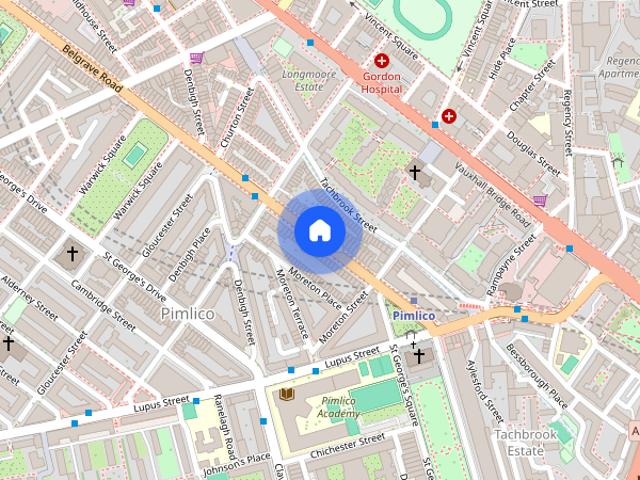 Belgrave Road, Pimlico, London, SW1V