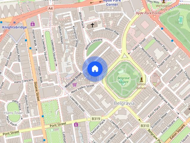 Belgrave Square, Belgravia, London