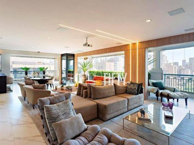 Belíssimo apartamento, 238 m² por R$ 8.000.000 Brooklin São Paulo/SP