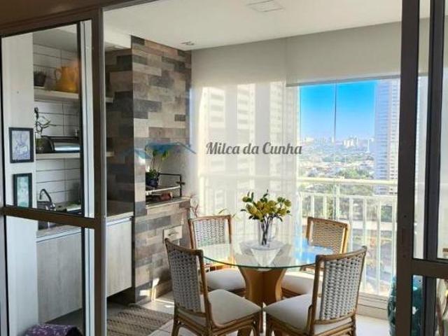 Belíssimo Apartamento 2 suítes com 2 closets sacada vista livre piscina 2 vagas Condomínio