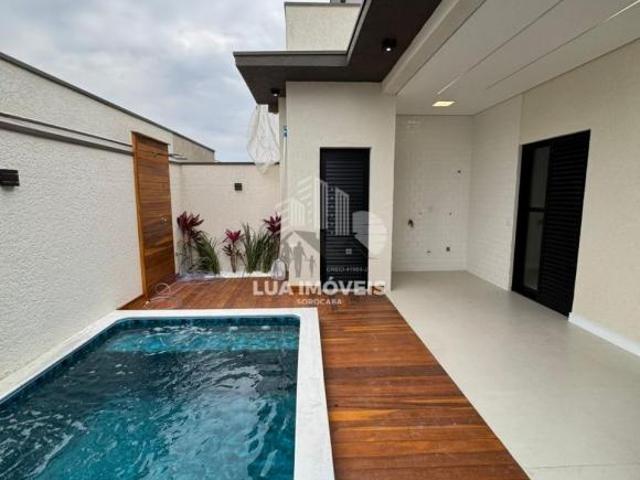 Belíssima casa térrea à venda Condomínio Horto Florestal Villagio, Sorocaba