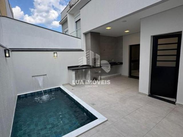 Belíssima casa térrea à venda Condomínio Horto Villagio, Sorocaba