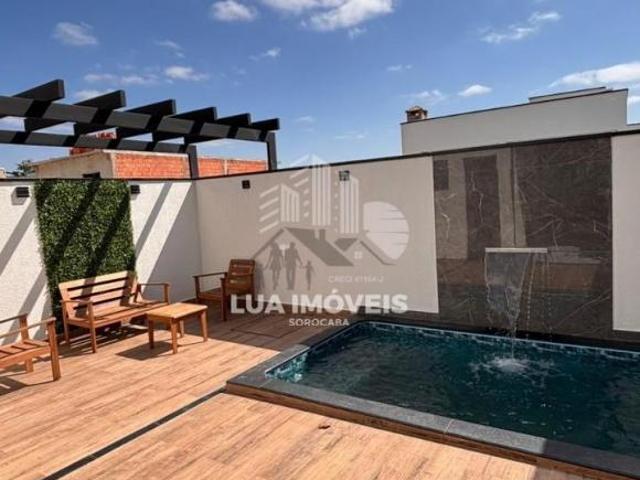 Belíssima casa térrea à venda Condomínio Jardim, Sorocaba