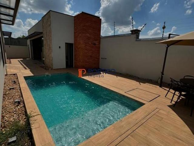 Belíssima casa a venda piscina escritório 4 quartos no La Dolce Vita Paulínia!