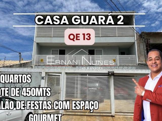 Belíssima Casa no Guará 2 QE 13, 5 QUARTOS