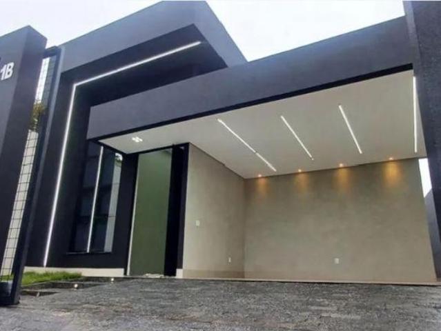 Belíssima Casa Nova, Moderna, alto padrão, Fino acabamento, em condomínio fechado em Vicente Pires!