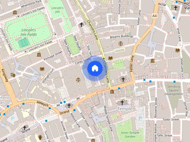 Bell Yard, The Strand, London, WC2A