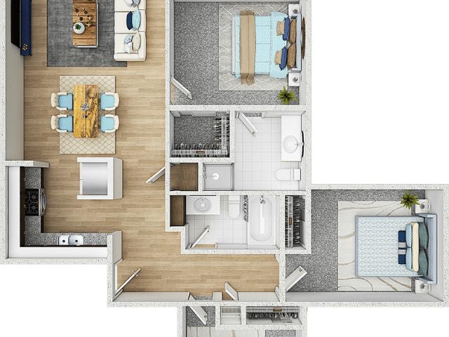 Bella Vista Apartment Homes 3 Bedroom Apartment for Rent at 1564 N Morrison Ave, Casa Grande, AZ 85122