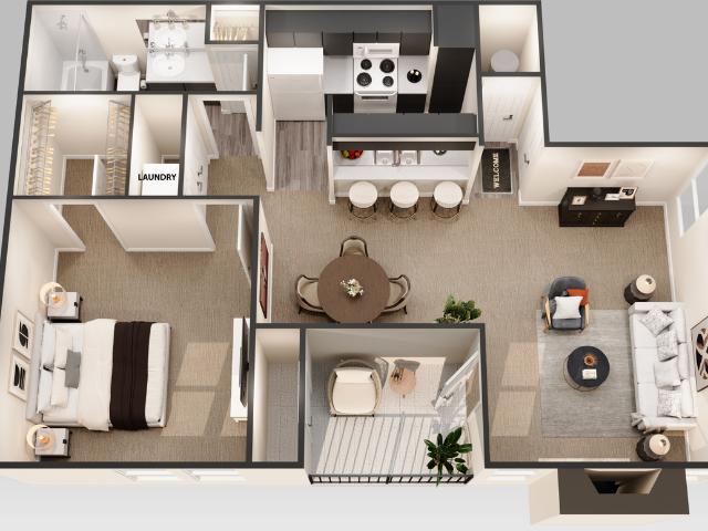 Bella Vita at Three60 Apartments 1 Bedroom Apartment for Rent at 1135 Silverwood Dr, Arlington, TX 76006