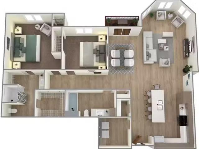 Bella Rose Apartments 2 Bedroom, 2 Bathroom XXL