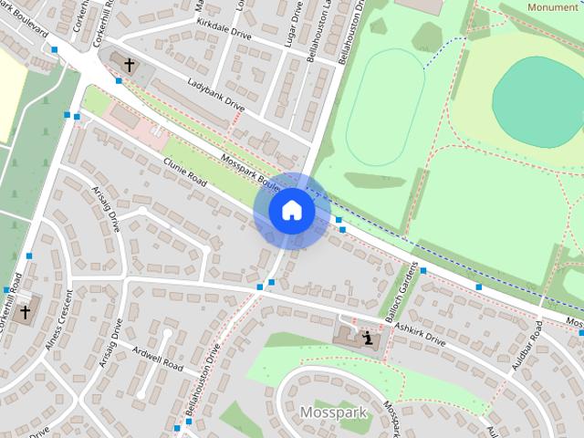 Bellahouston Drive, Mosspark, Glasgow, G52