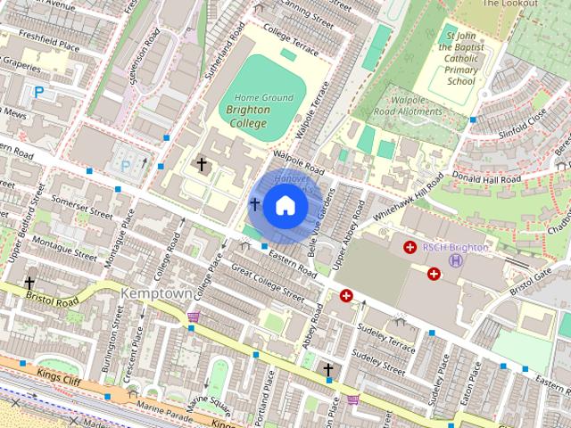 Belle Vue Gardens, BN2