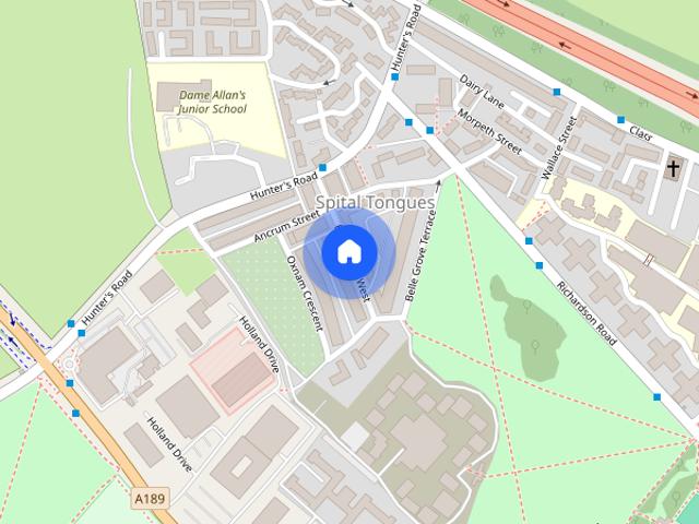 Belle Grove West, Spital Tongues, NE2