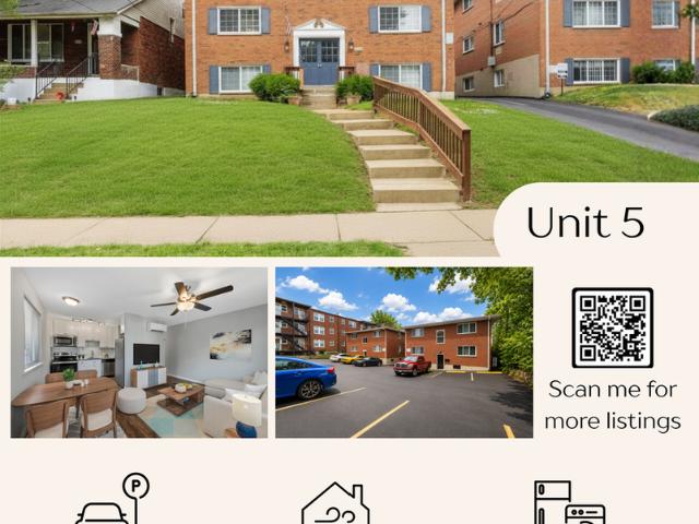 Bellevue 1 Bedroom Apartment for Rent at 2507 Bellevue Ave, Maplewood, MO 63143 Maplewood