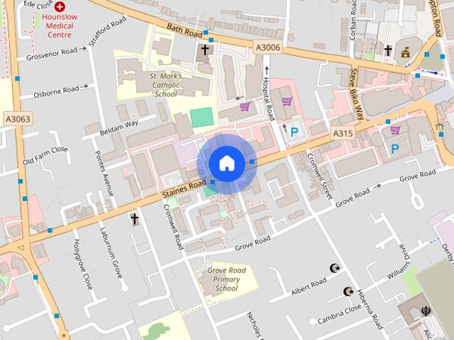Bellevue Court, Hounslow, TW3
