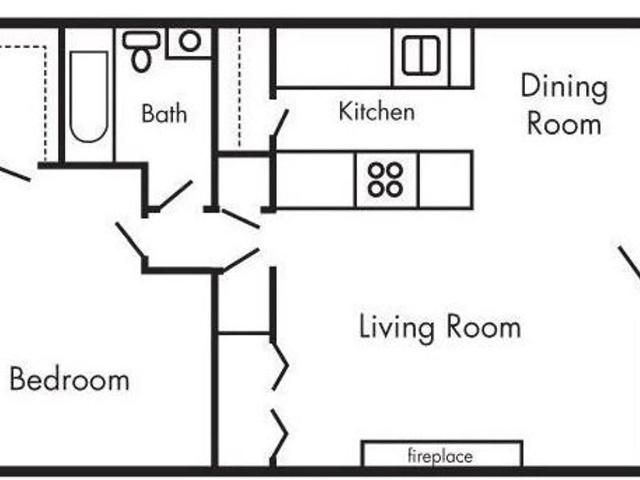 Belleville 1 Bedroom Apartment for Rent at 6709 S 73rd Street Cir, Ralston, NE 68127