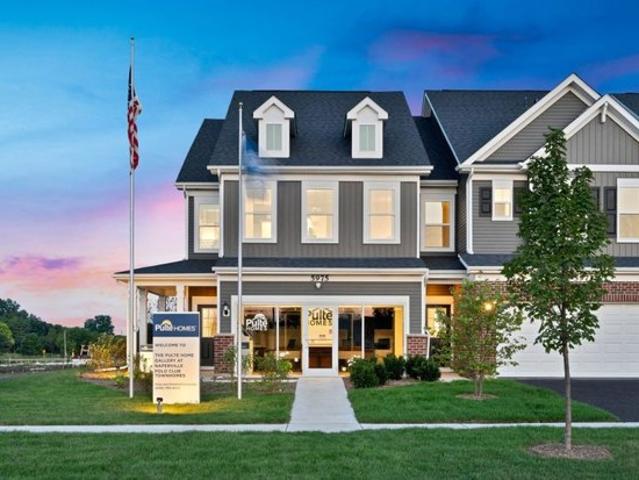 Belmont Plan Naperville Polo Club Townhomes Community