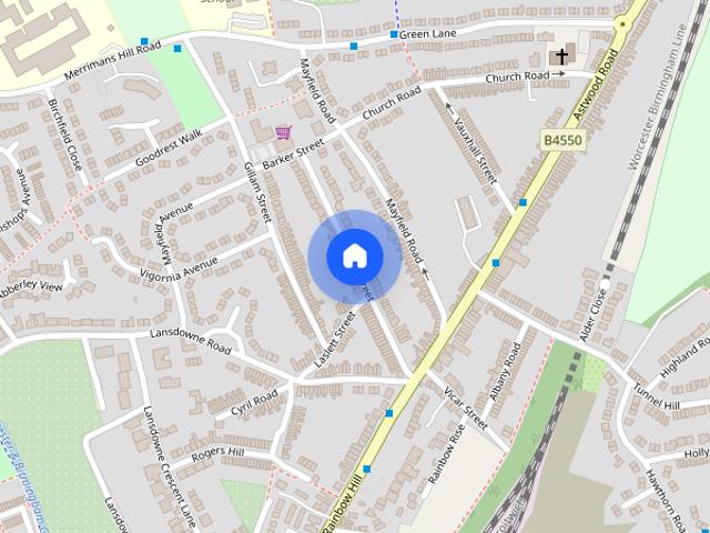 Belmont Street, Worcester, Worcestershire, WR3