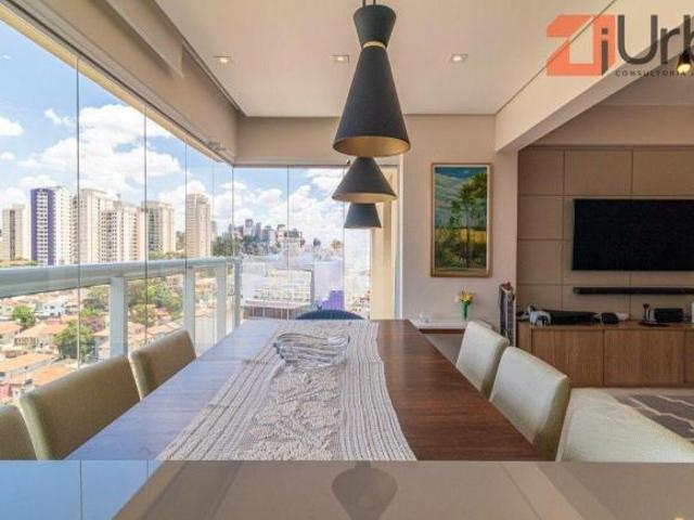 Belo apartamento à venda com 88m², 3 vagas na Vila Romana próximo ao Bourbon Shopping