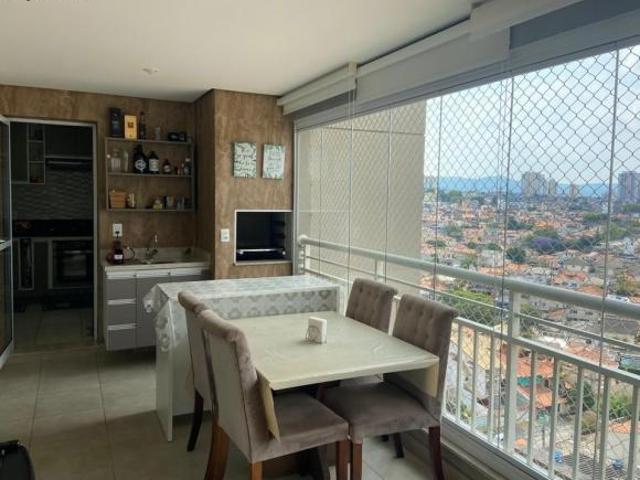 BELO APARTAMENTO CARPE DIEM, 3 SUÍTES, VARANDA GOURMET,GRARULHOS