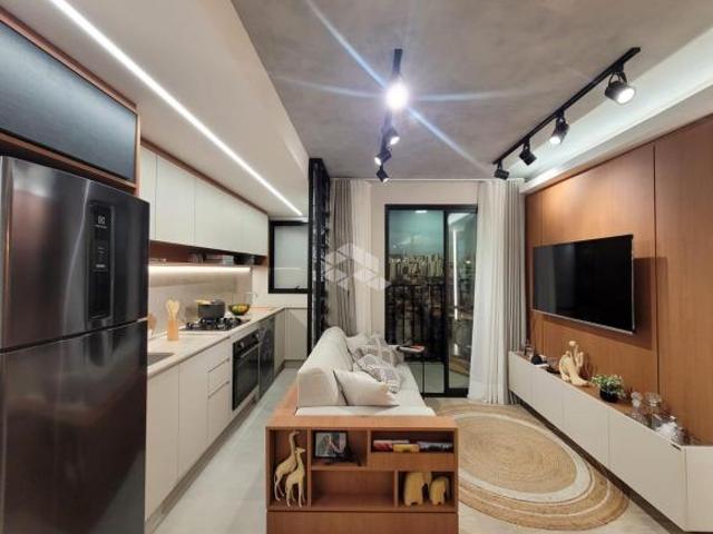 belo apartamento com 2 dormitórios 1 suit, 1 vaga, no Halo Place Life
