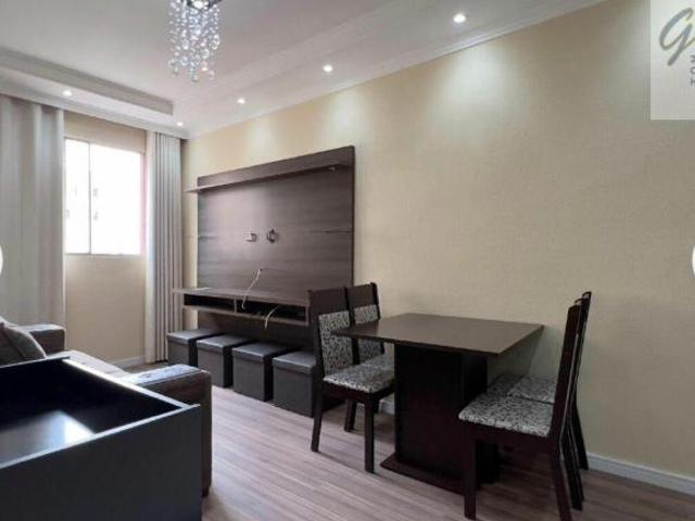 ´Belo apto mobiliado, 2 dorms, 1 vaga, locação R$3.250,00 o pacote e para venda R$351,990,00