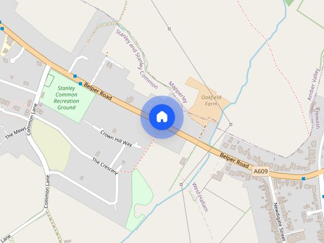 Belper Road, Stanley Common, Ilkeston, Derbyshire, DE7 6FP