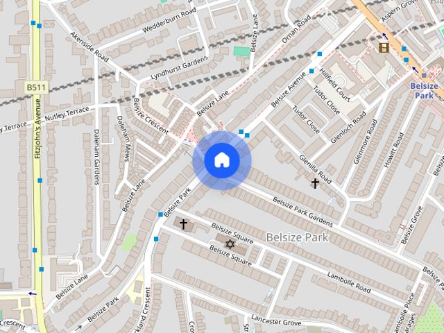 Belsize Avenue, Belsize Park, London, NW3