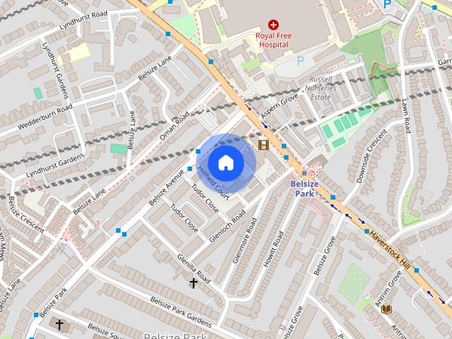 Belsize Avenue, Belsize Park, London, NW3