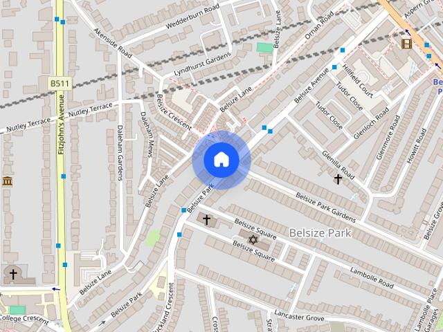 Belsize Avenue, London
