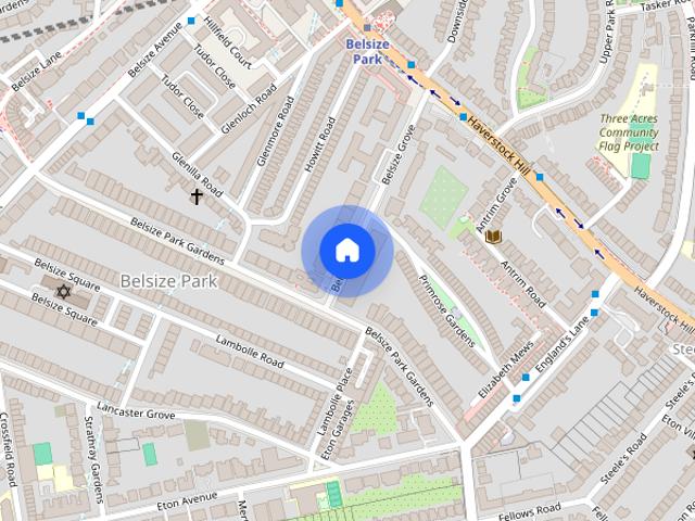 Belsize Grove, Belsize Park NW3