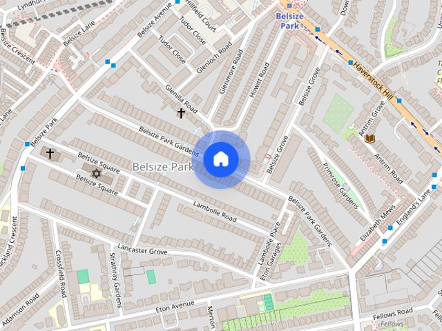 Belsize Park Gardens, Belsize Park, London, NW3