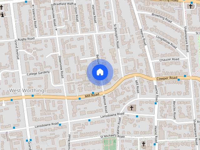 Belsize Road, Worthing